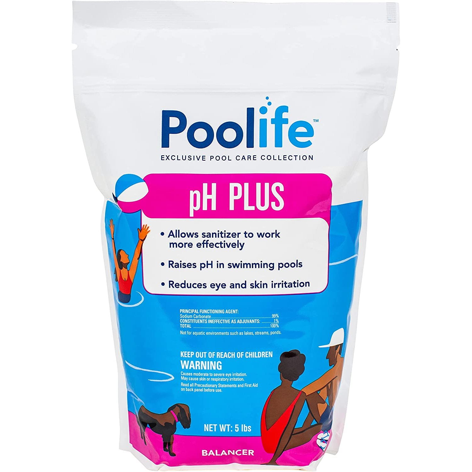 poolife pH Plus Swimming Pool Balancer, Raises pH, Prevents Corrosion ...