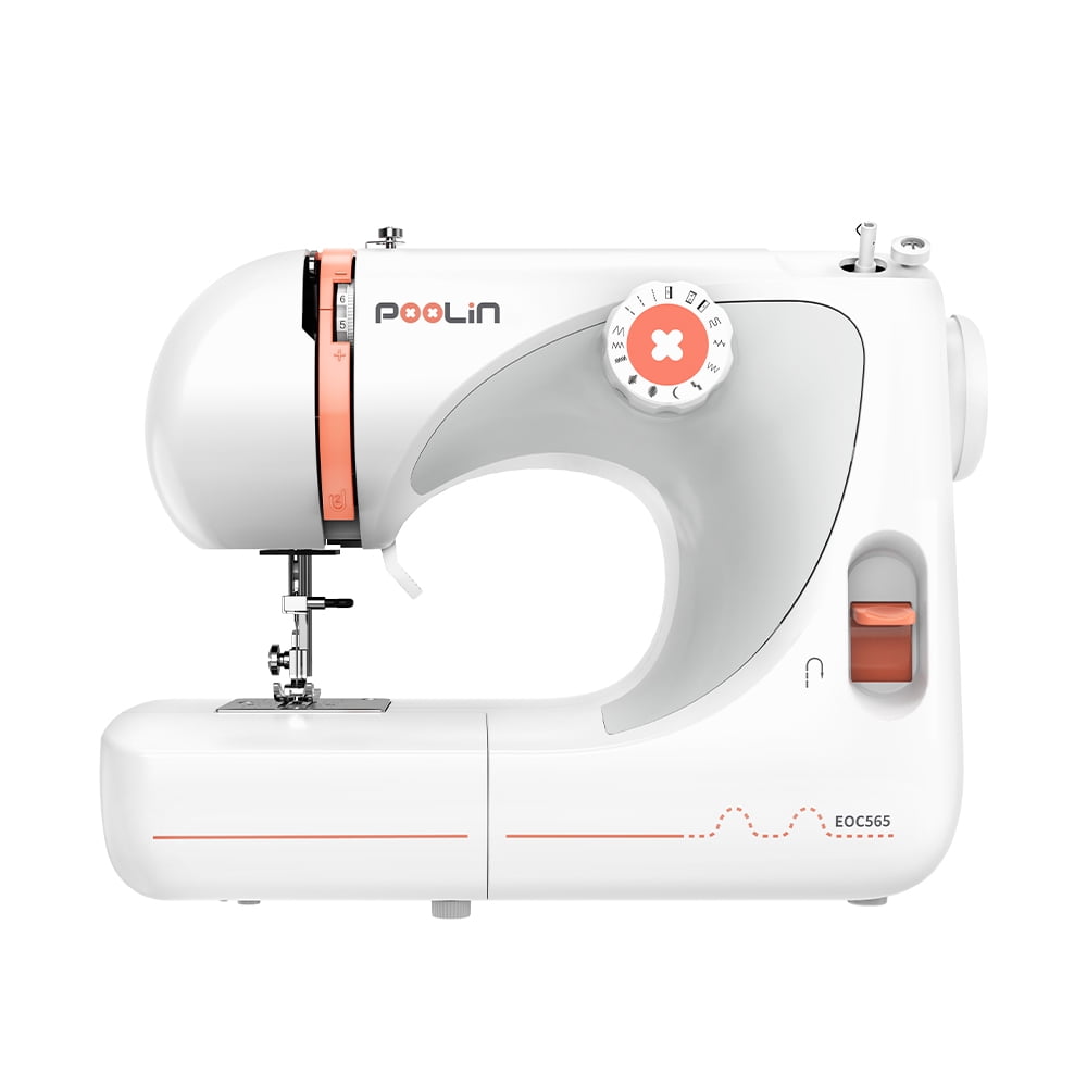 Poolin Basic Sewing Machine for Kids and Beginners, 27 Stitch ...