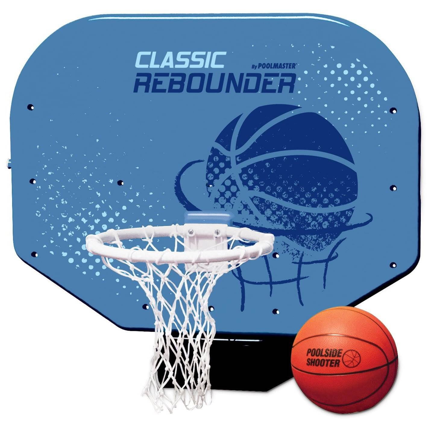 Poolmaster Classic Pro Rebounder Poolside Basketball Net System Game ...