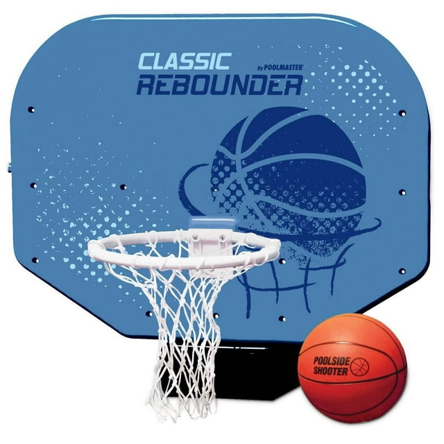 Poolmaster Classic Pro Rebounder Poolside Basketball Net System Game ...