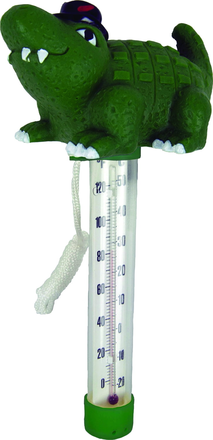Poolmaster Cool Gator Floating Swimming Pool and Spa Thermometer ...