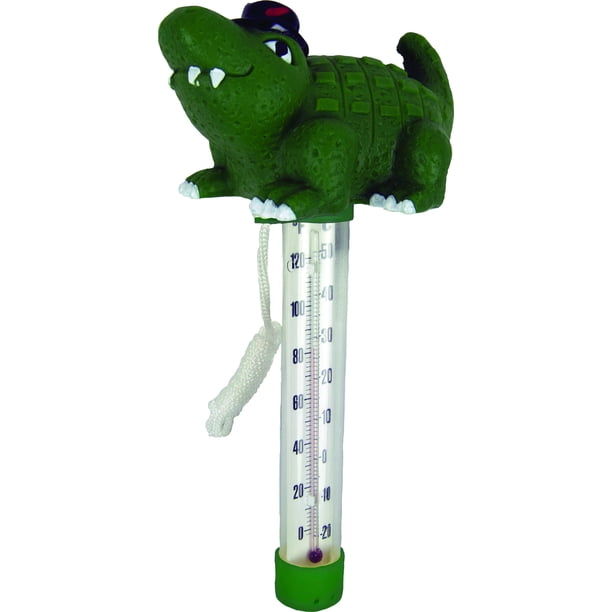 Poolmaster Cool Gator Floating Swimming Pool and Spa Thermometer ...