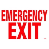 Poolmaster "Emergency Exit" Sign for Residential or Commercial Swimming ...