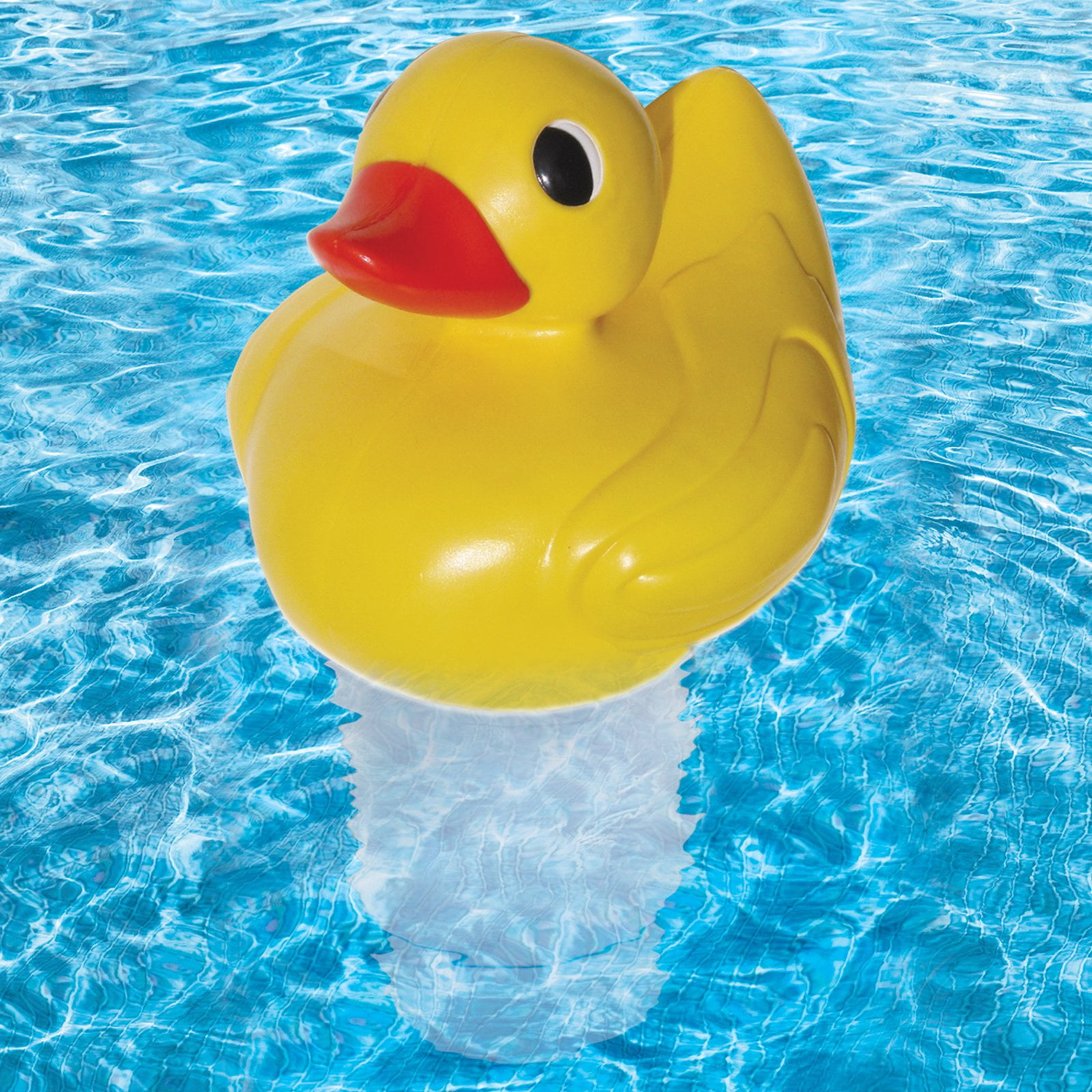 Poolmaster Pool Duck Floating Swimming Pool Chlorine Dispenser ...