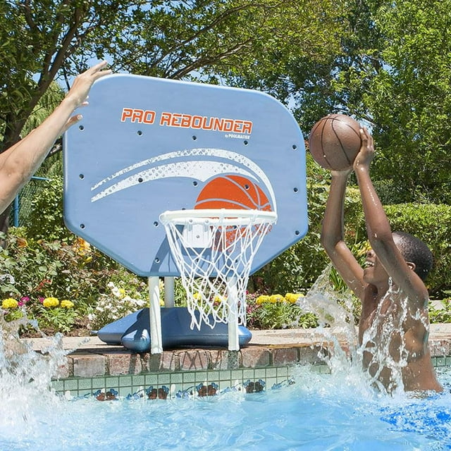 Free Shipping! Poolmaster Pro Rebounder Poolside Basketball Net System ...