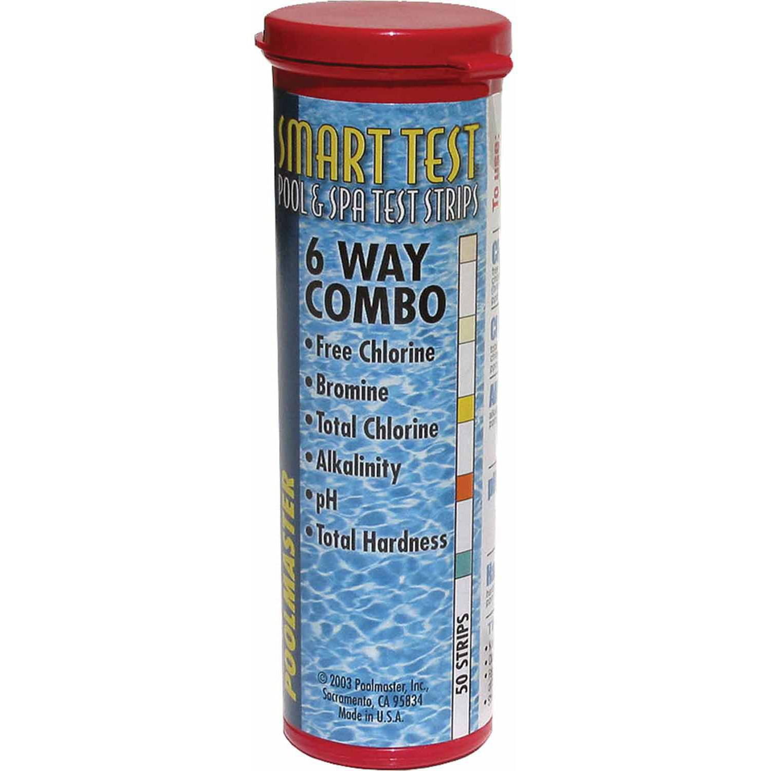Poolmaster Smart Test 6-Way Test Strips - Walmart.com