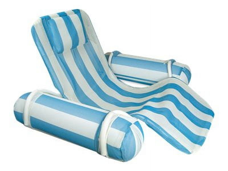 Poolmaster Vinyl Aqua Drifter Chair Pool Float, Blue - Walmart.com