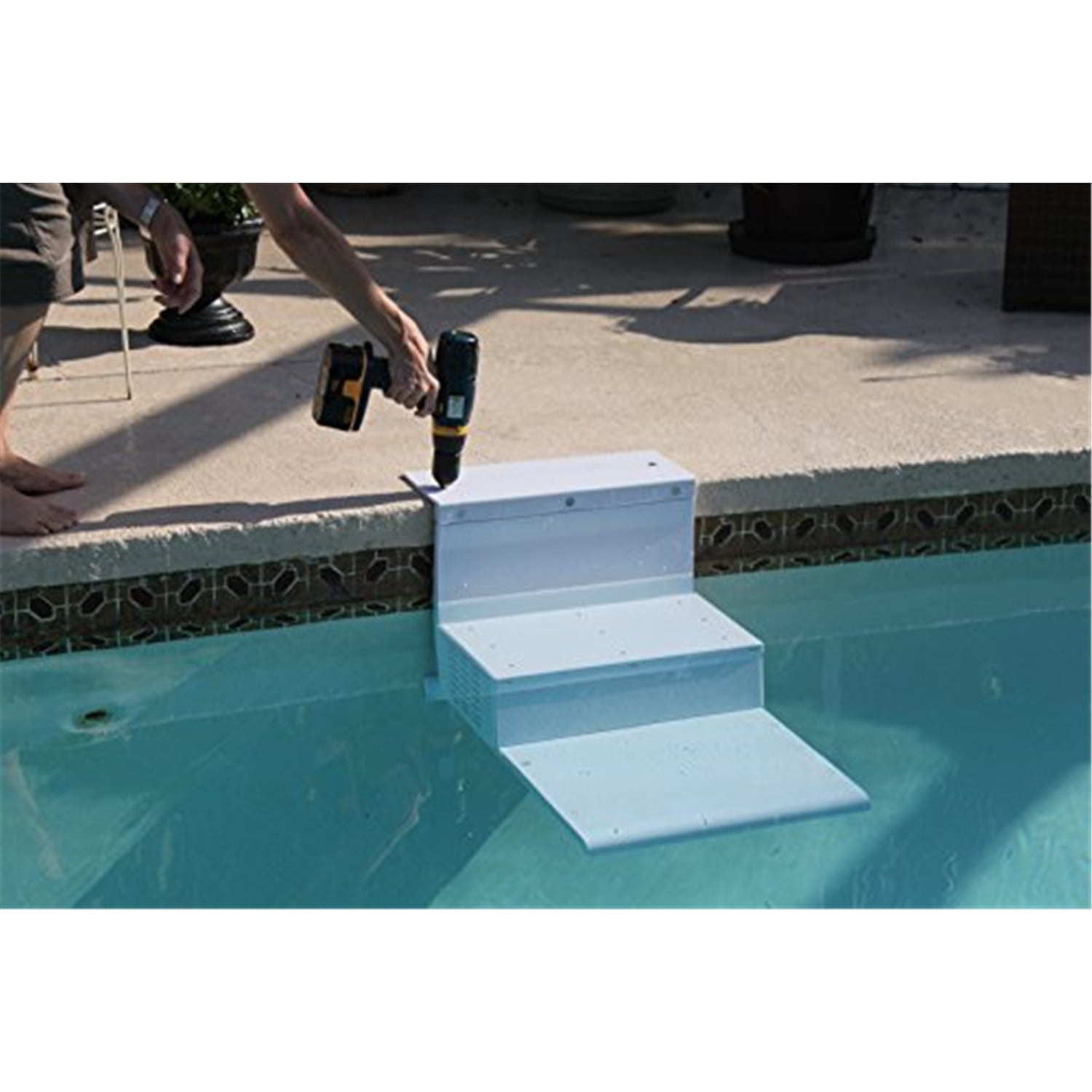 PoolPup Steps-4 To 150 lbs - Walmart.com