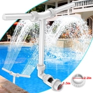 Pool Waterfall Fountain for Inground & Above Ground Pools, Swimming ...