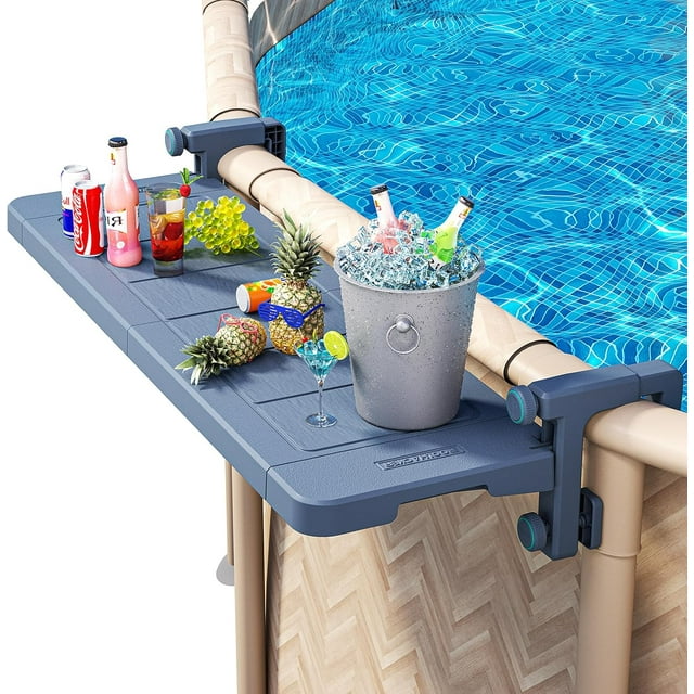 Poolside Bar, Swim Up Bar Exclusively for Above-Ground Round Pools ...