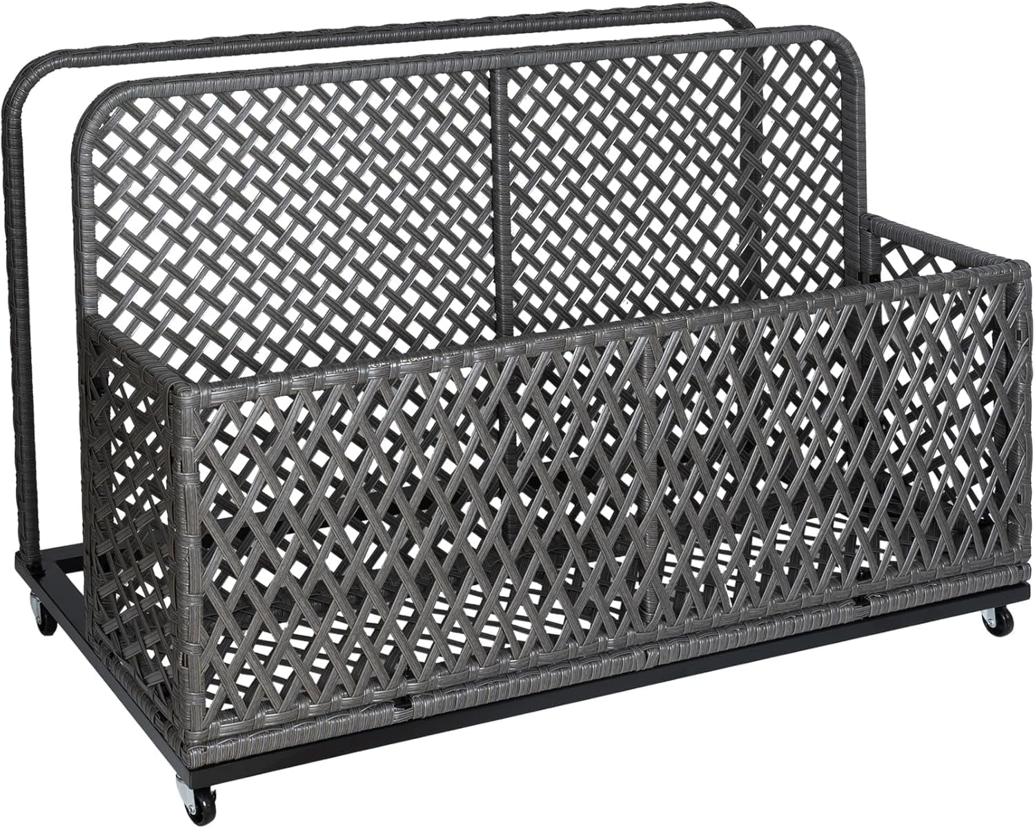 Poolside Float Storage, Outdoor Storage, PE Rattan Outdoor Pool Caddy ...