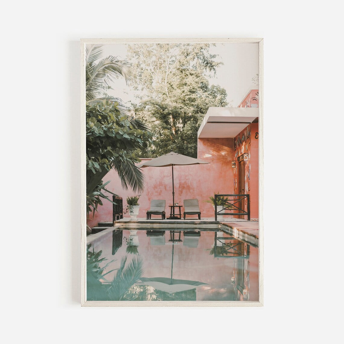 Poolside Resort Wall Art, Summer Printable, Tulum Vacation Poster ...
