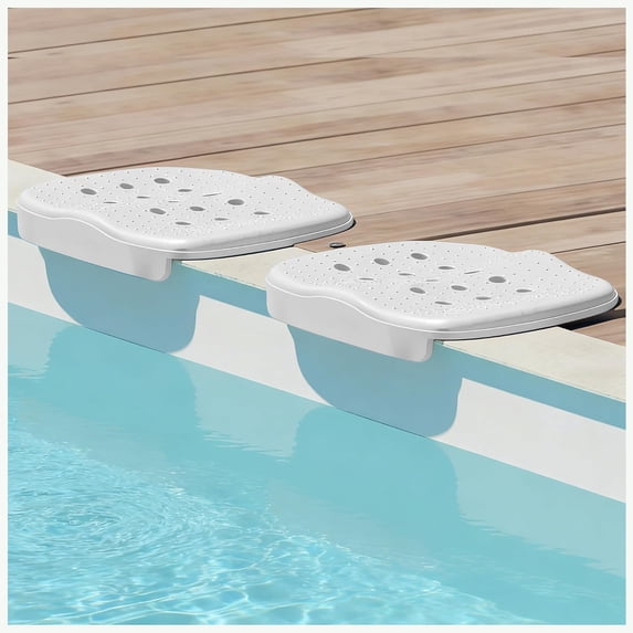 Poolside Seat Cushion, Pool Seat for Edge of Pool, Portable Outdoor ...