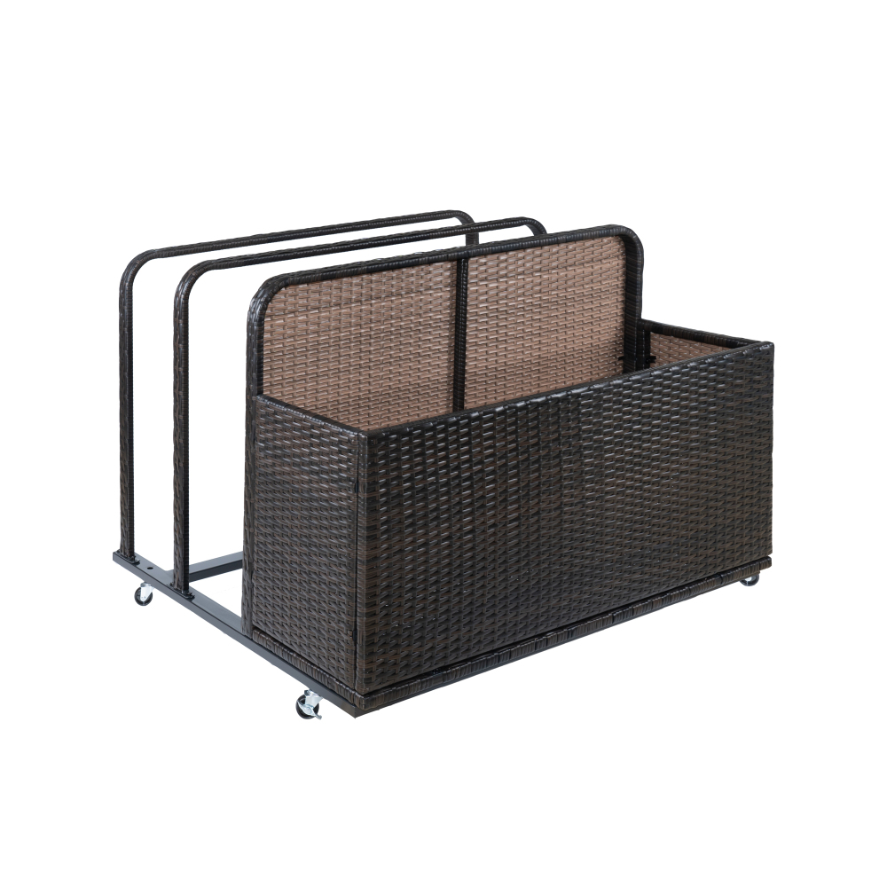 Poolside Storage Basket, Portable Patio Poolside Float Storage Box ...