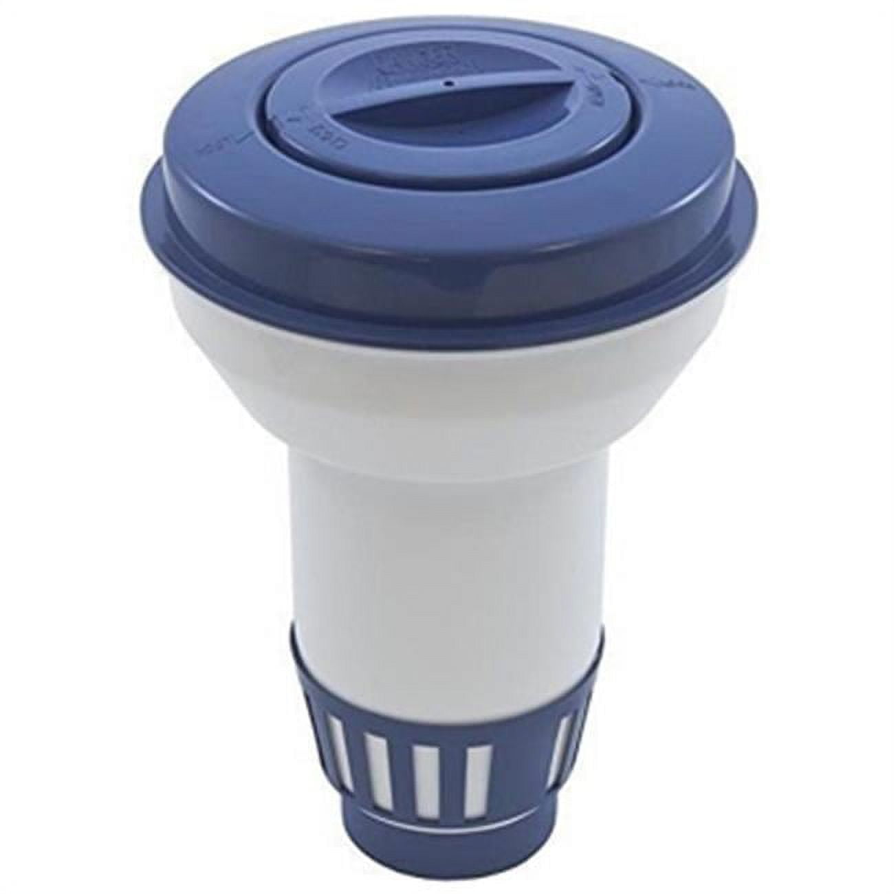 Poolstyle 58470-110-701 12 in. Tall Float Dispenser 3 in. Tabs ...