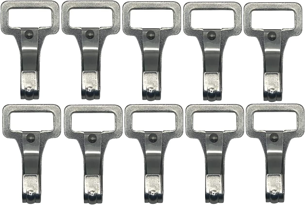 Poolzilla 10 Pack Heavy Duty Snap Hook for Pool Safety Cover ...