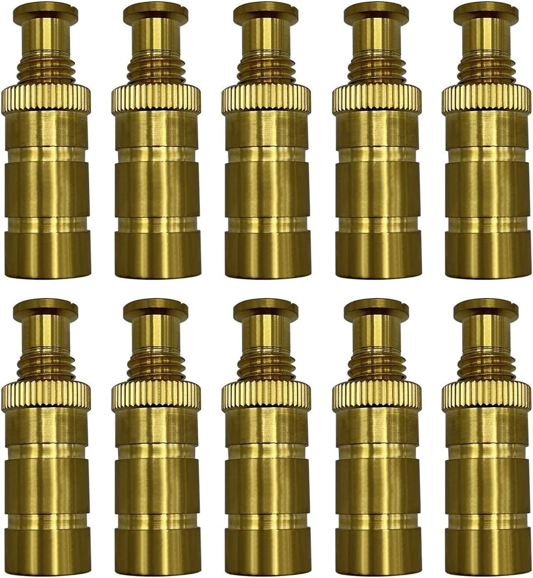Poolzilla 10 Pack Pool Safety Cover Brass Anchors for Concrete and ...