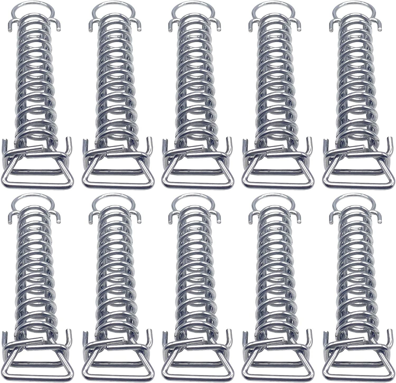 Poolzilla 10 Pack Safety Cover Stainless Steel Springs - Universal Fit ...