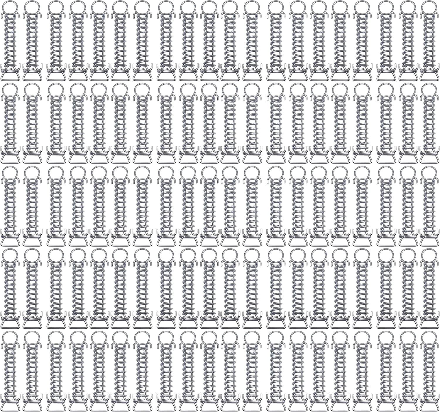 Poolzilla 100 Pack Safety Cover Stainless Steel Springs - Universal Fit ...