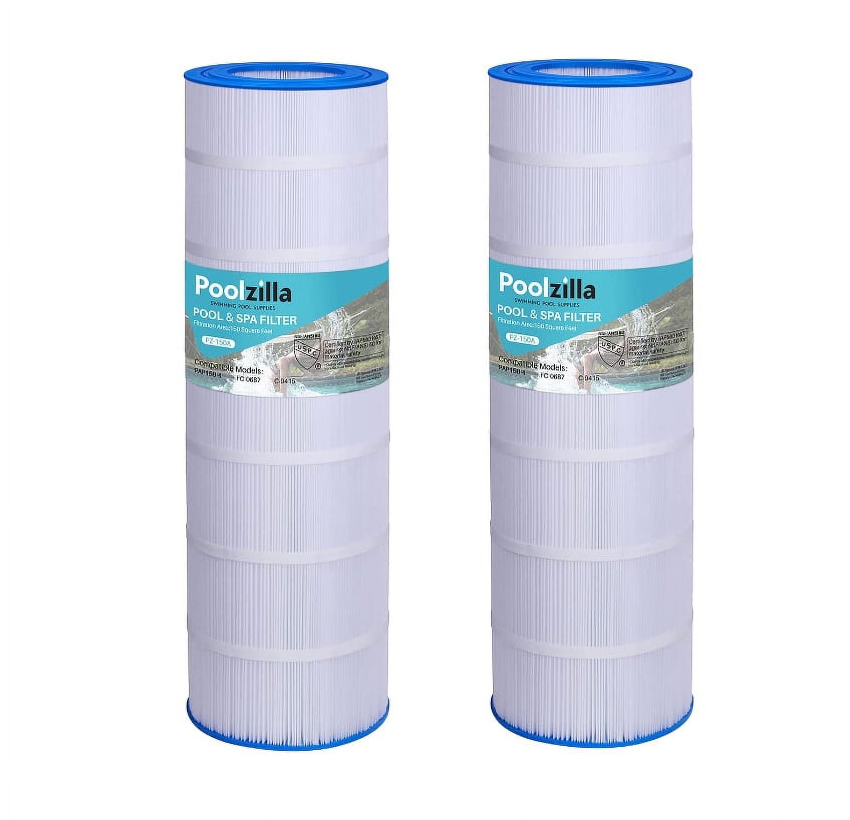 Poolzilla 2 Pack Replacement Cartridge for CC150, CCRP150, PAP150 ...