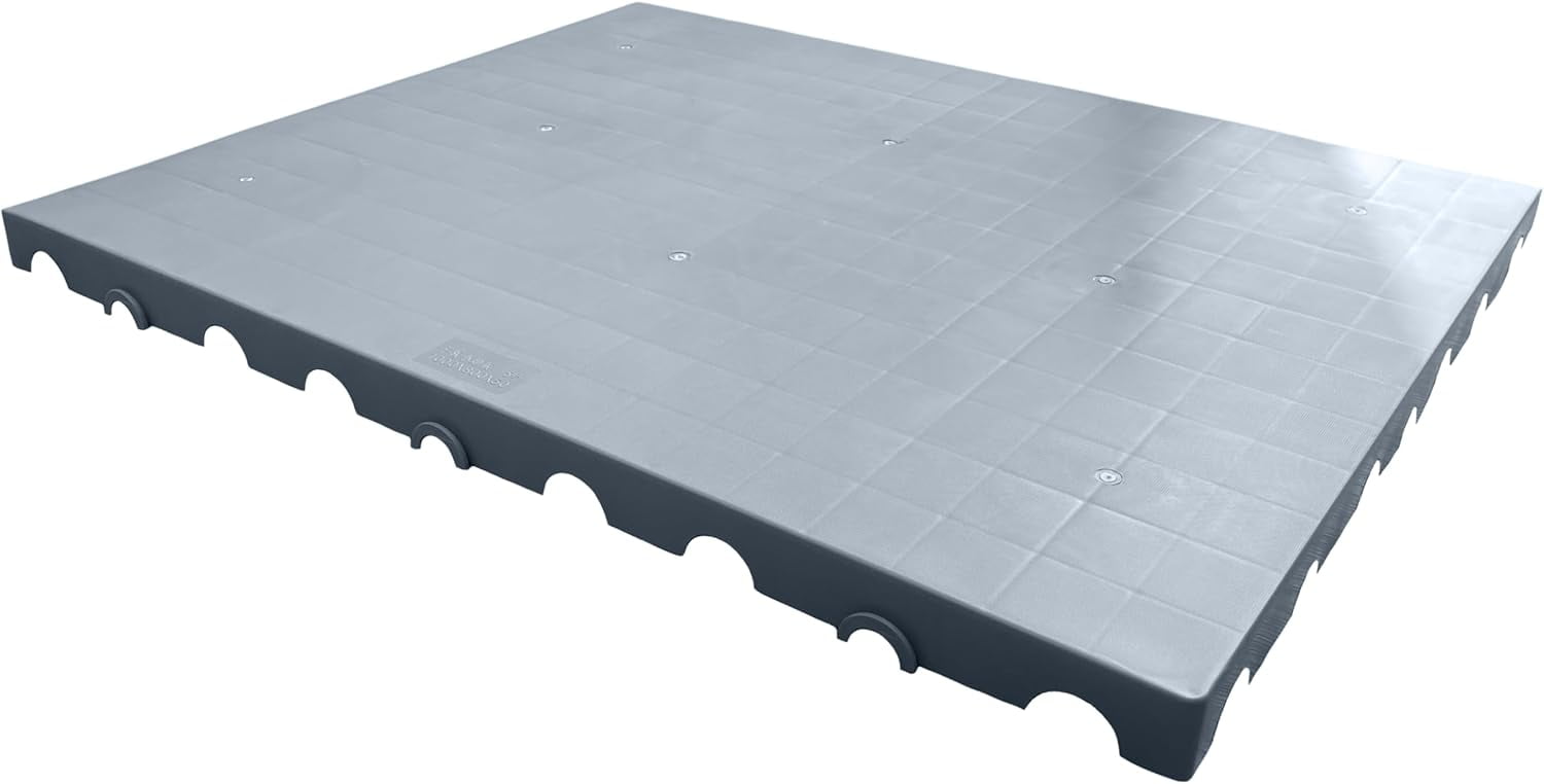 Poolzilla Heat Pump Mounting Pad (39.5’’ x 31’’) - Anti-Vibration and ...