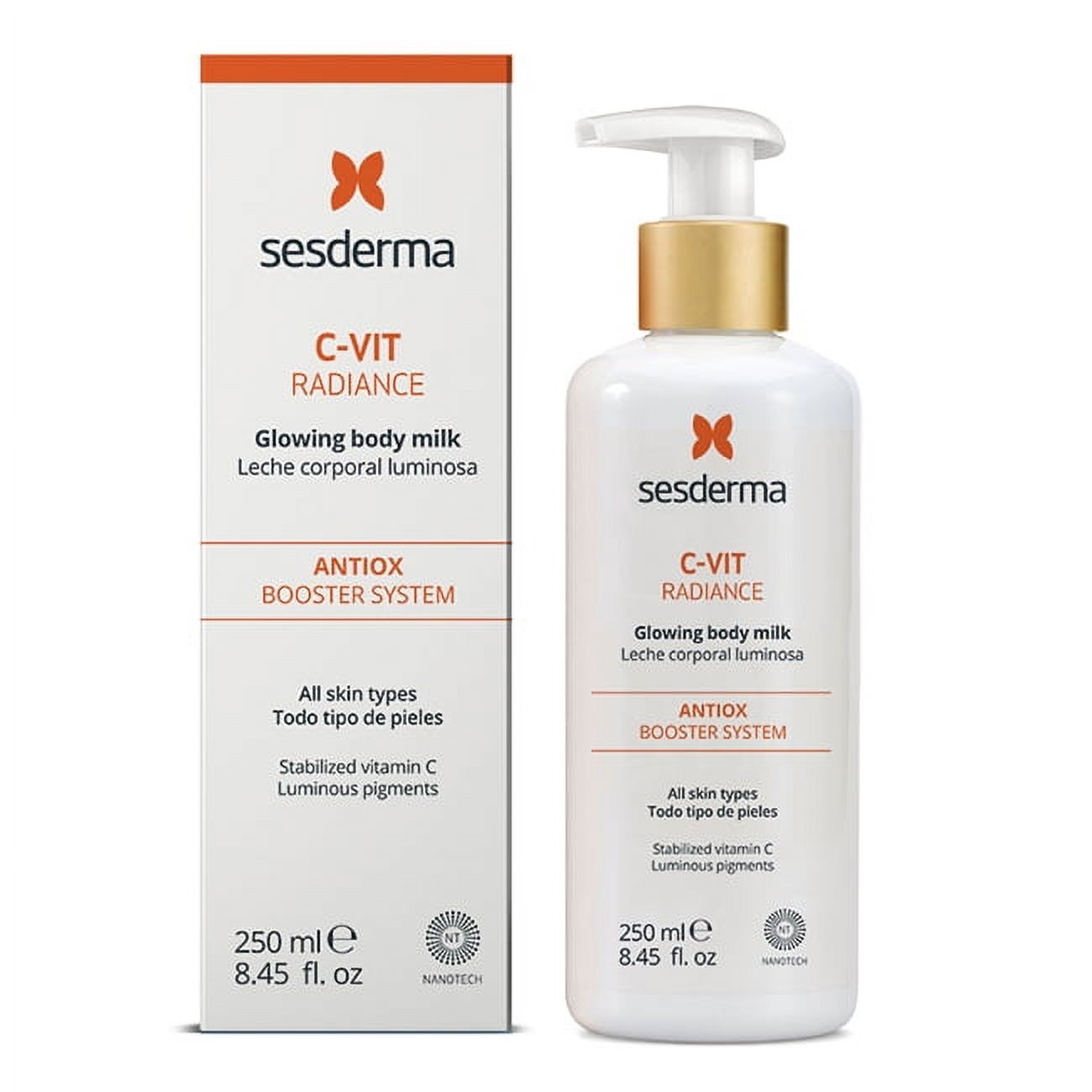 Poonam C-Vit Radiance Glowing Body Milk 250ml - Walmart.com