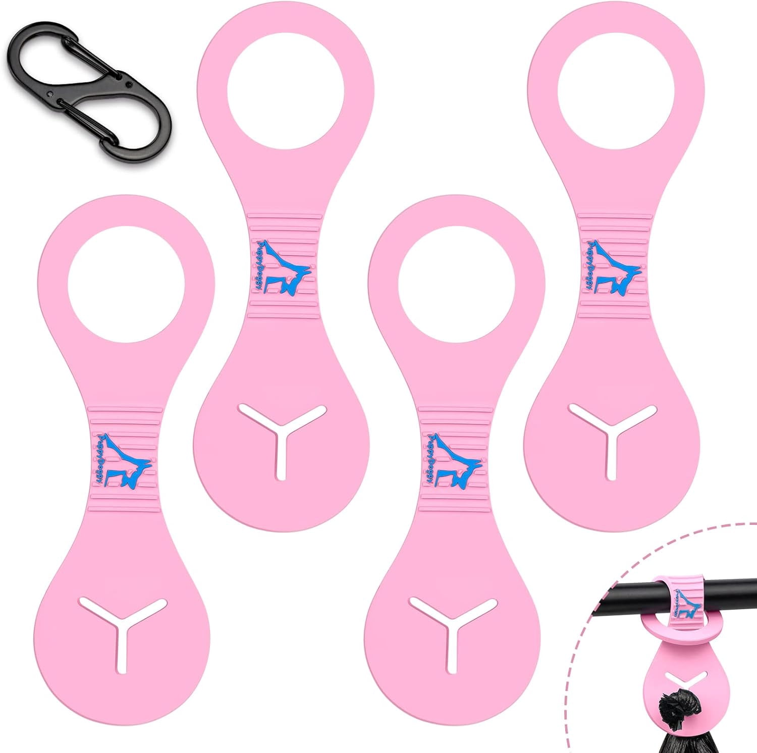 Poop Bag Holder for Leash Bag Carrier Poop Bag Dispenser for Walking ...