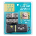 Poop Bags with LED Flashlight, 60 pick-up poop bags, Bark Supply Co. w ...