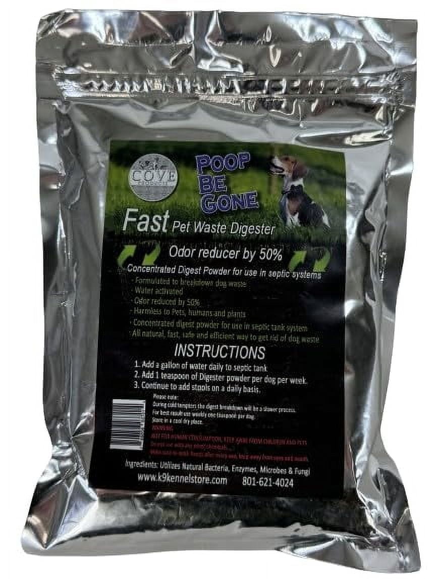 Poop Be Gone – Dog Waste Eliminator Powder, 1-Year Supply – Natural ...