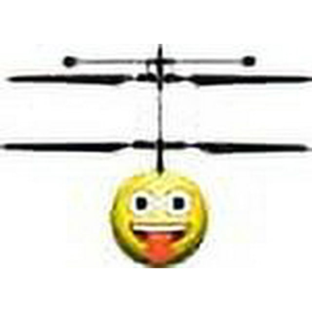 Poop Emoji Crazy Face Emoji IR UFO Ball Helicopter, Multi - Walmart.com