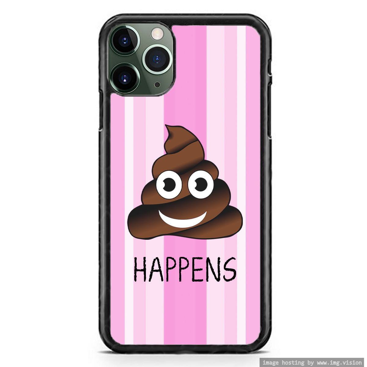 Poop Emoji Emoticon Slim Shockproof Hard Rubber Custom Case Cover For ...