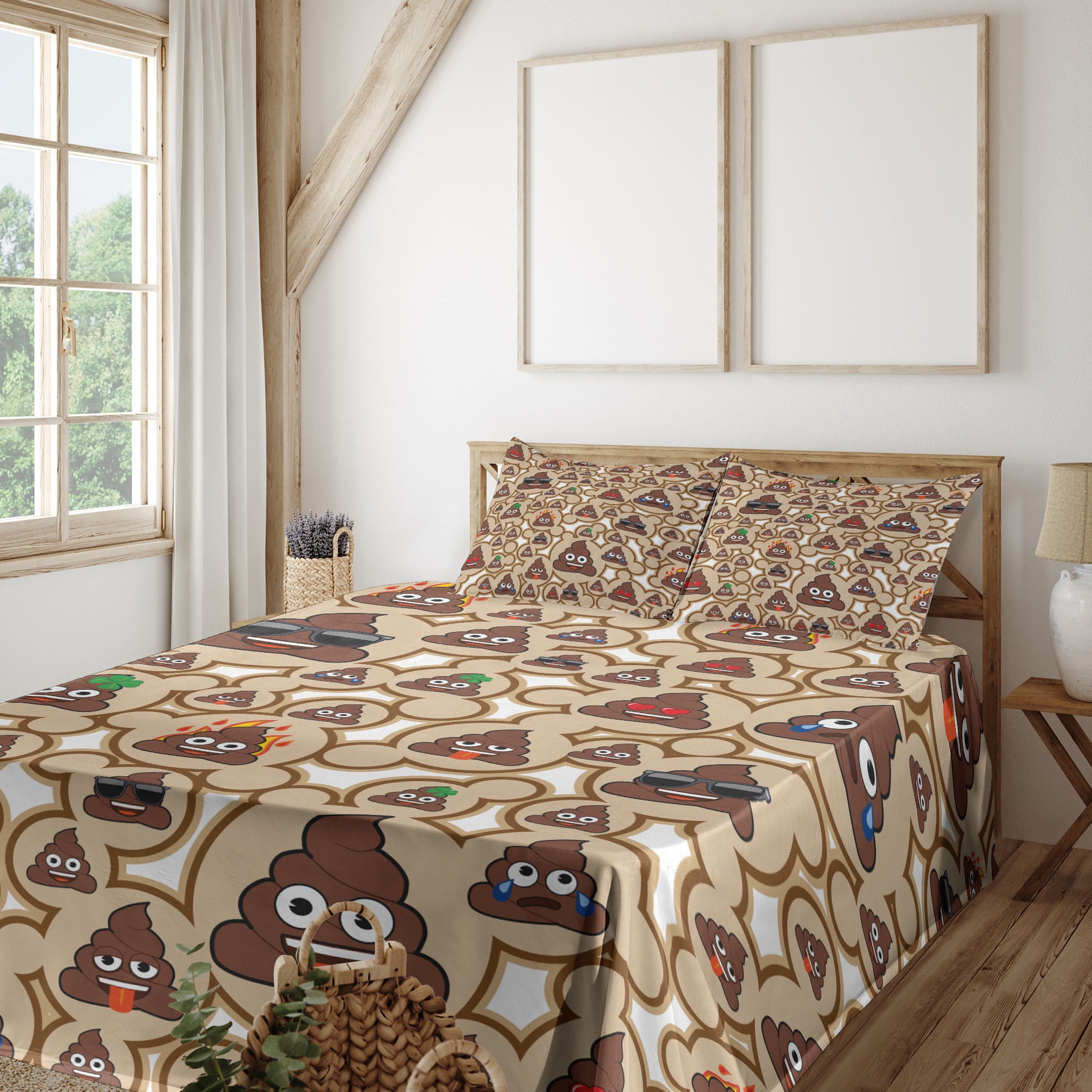 Poop Emoji Sheet Set, Funny Themed Pile of Poo Characters in Earth ...