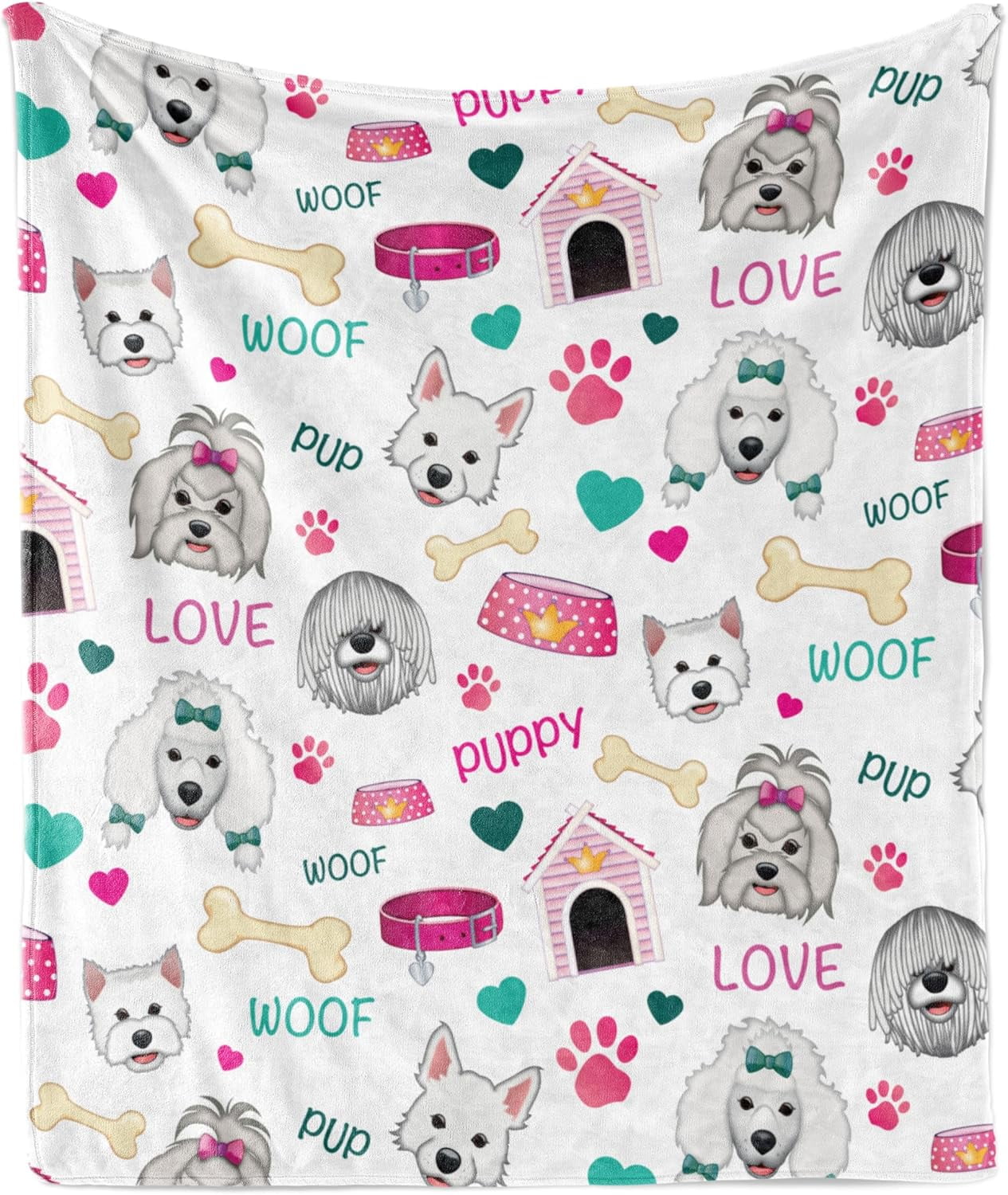 Poop Emoji Throw Blanket, Modern Repetitive Pattern of Pile of Poo and ...