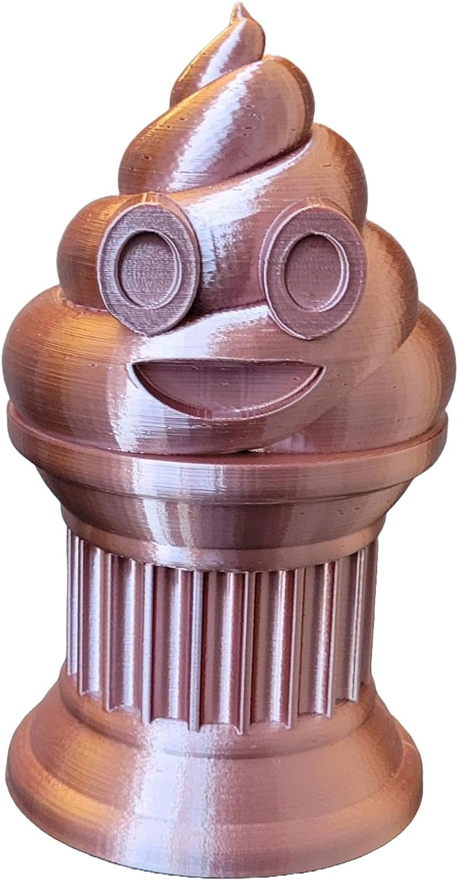 Poop Emoji Trophy - Perfect Award or Gift - Handmade w/Additive ...