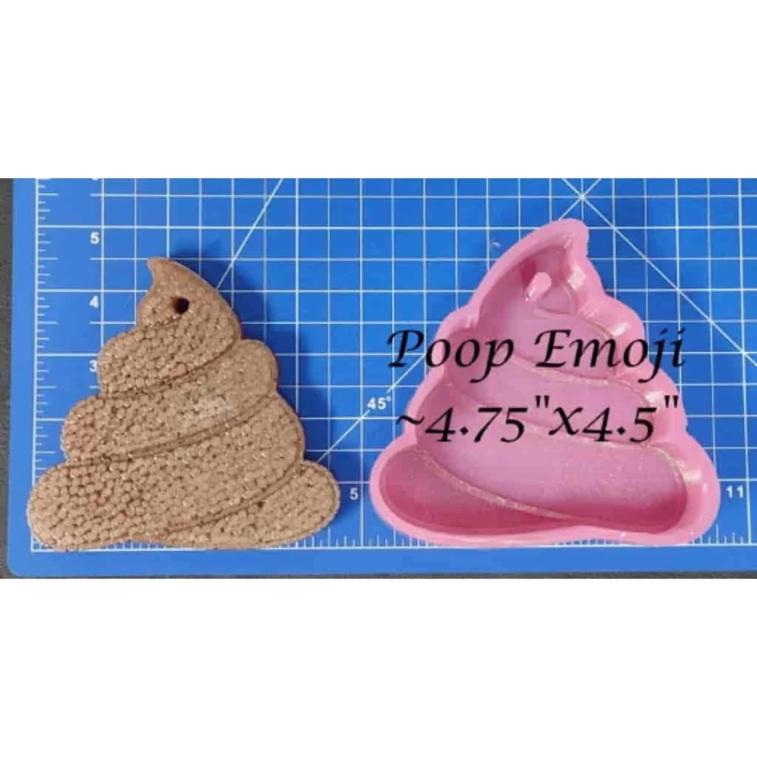 Poop Emojii Silicone Freshie Mold - Walmart.com
