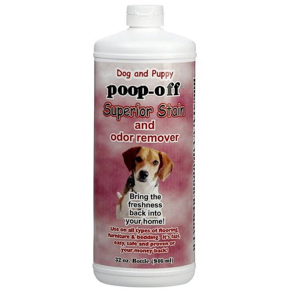 Poop-Off Superior Stain & Odor Remover (32 fl oz) - FREE Pet Urine ...