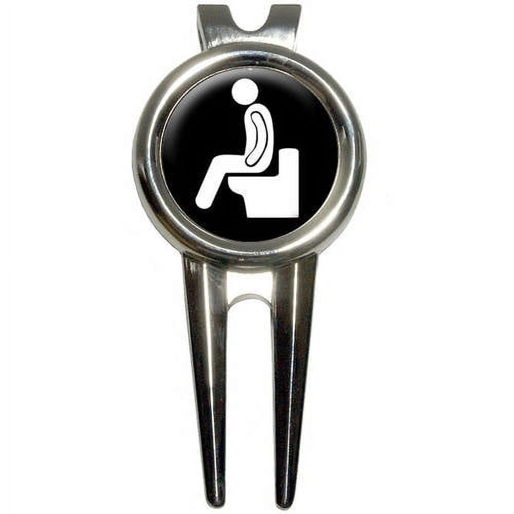 Poop - Pooping Toilet Golf Divot Repair - Walmart.com