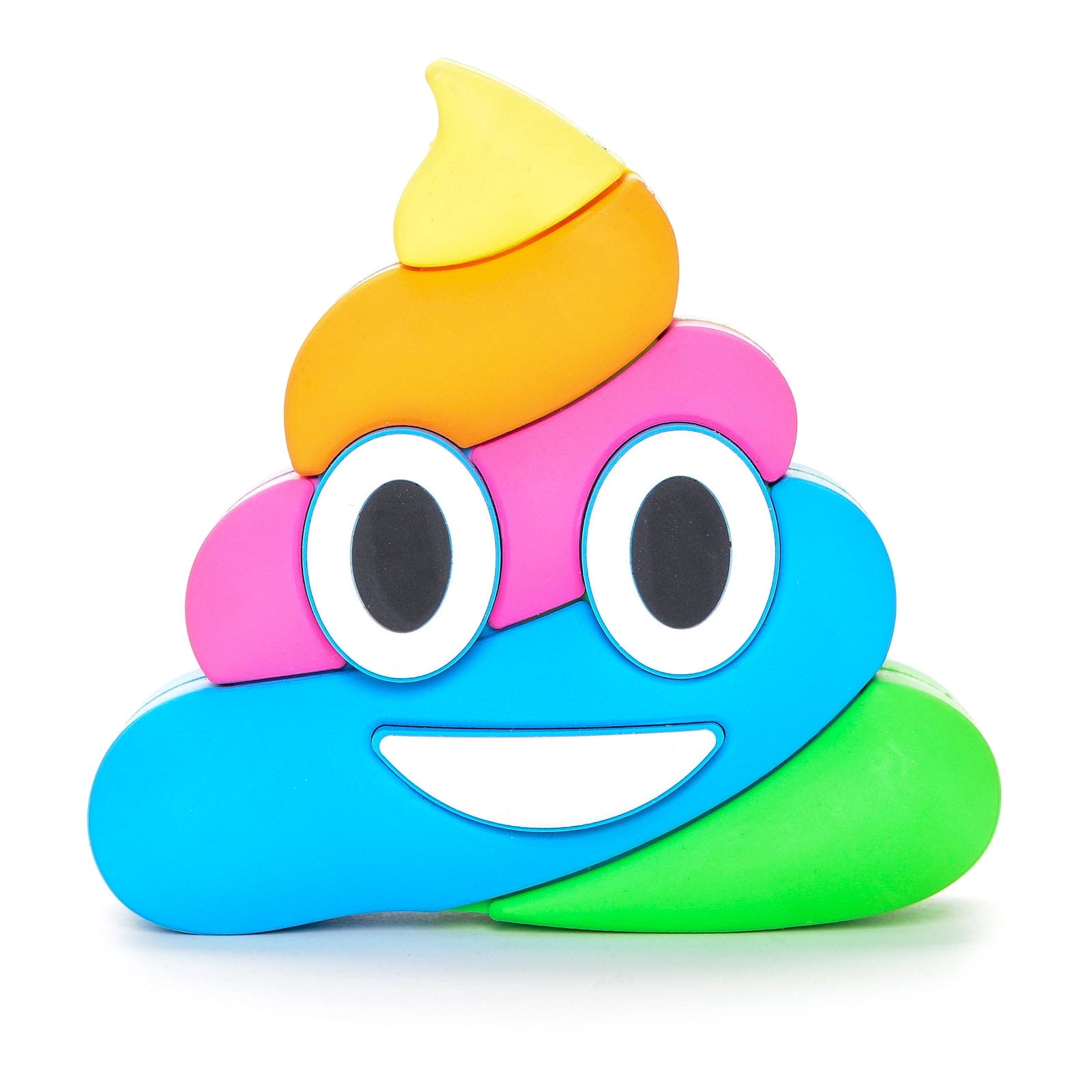 Poop Rainbow Emoji Edible Image Cake Topper 1/4 sheet - Walmart.com