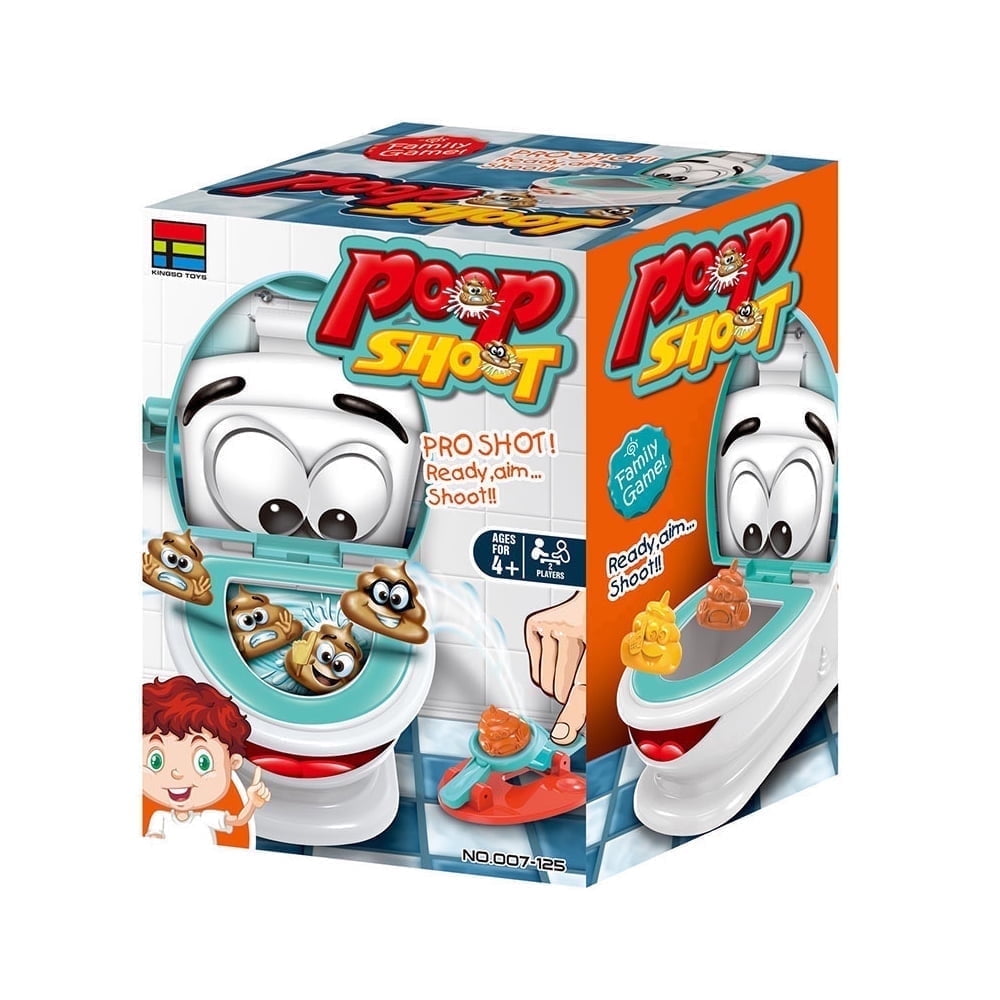 Amy and Annette Poop Shoot Game Set, 6 Pieces, Dexterity Fun for Ages 5 ...