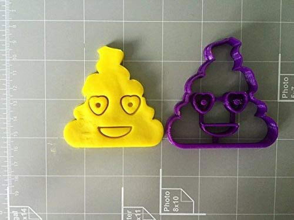 Poop with Lovely Eyes Cookie Cutter- Fast Shipping - Sharp Edges ...