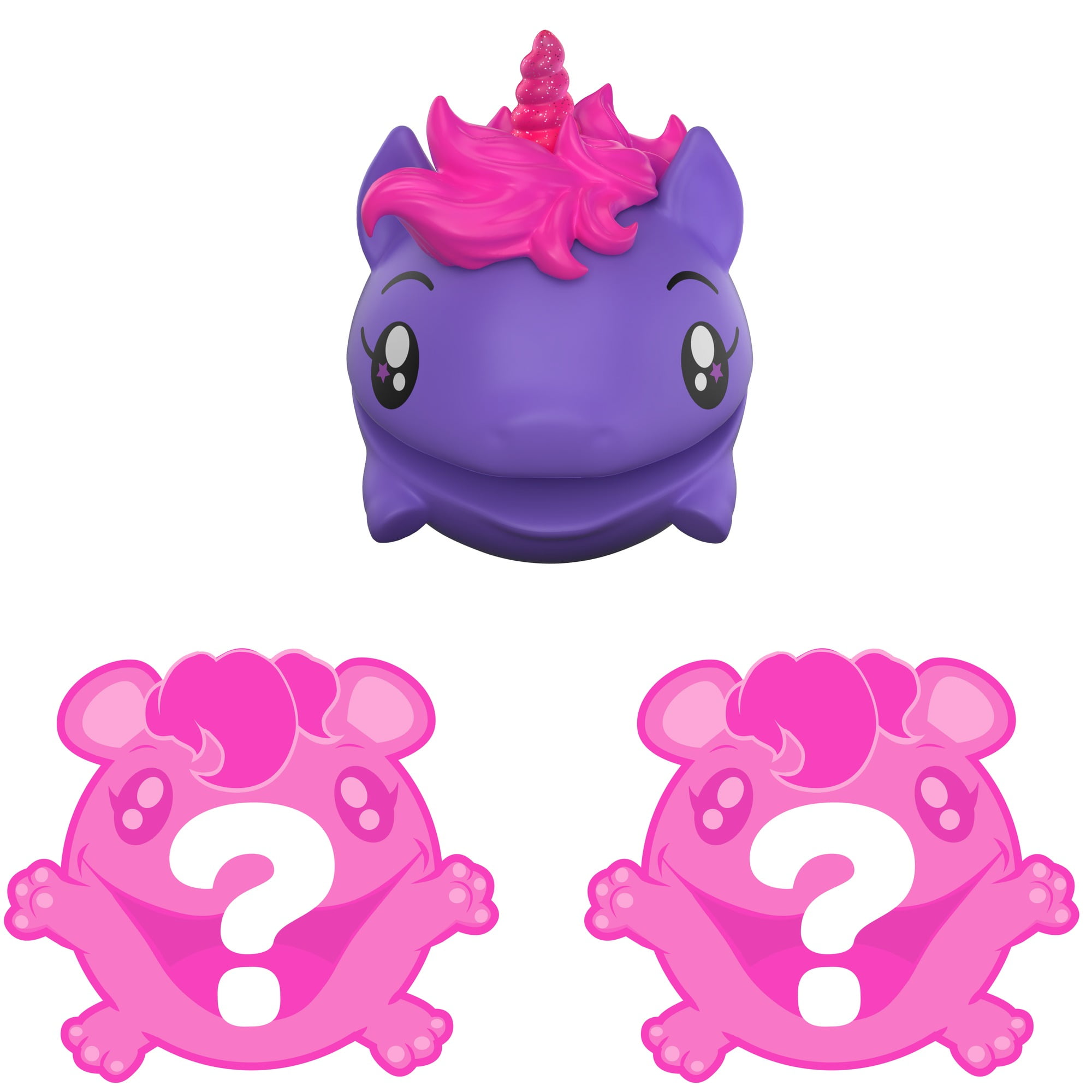 Pooparoos Potty Pack Squishy Neon Toilet Toy Surprise Figures - Walmart.com