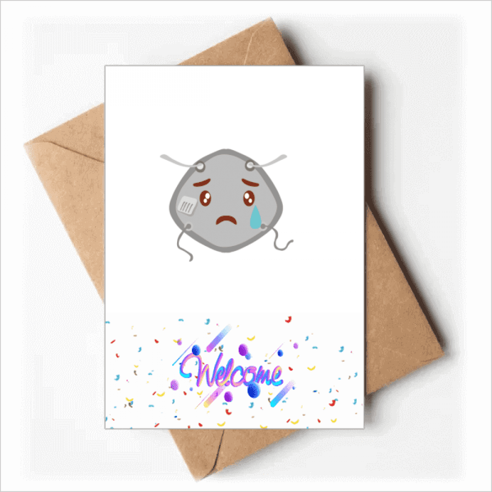 Poor Lovely Head Expressions Deary Welcome Back Greeting Cards ...
