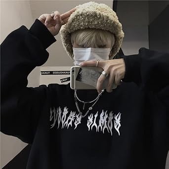 Pooyikoi High Street Vintage Dark Fashion Brand Y2K Letter Printing ...