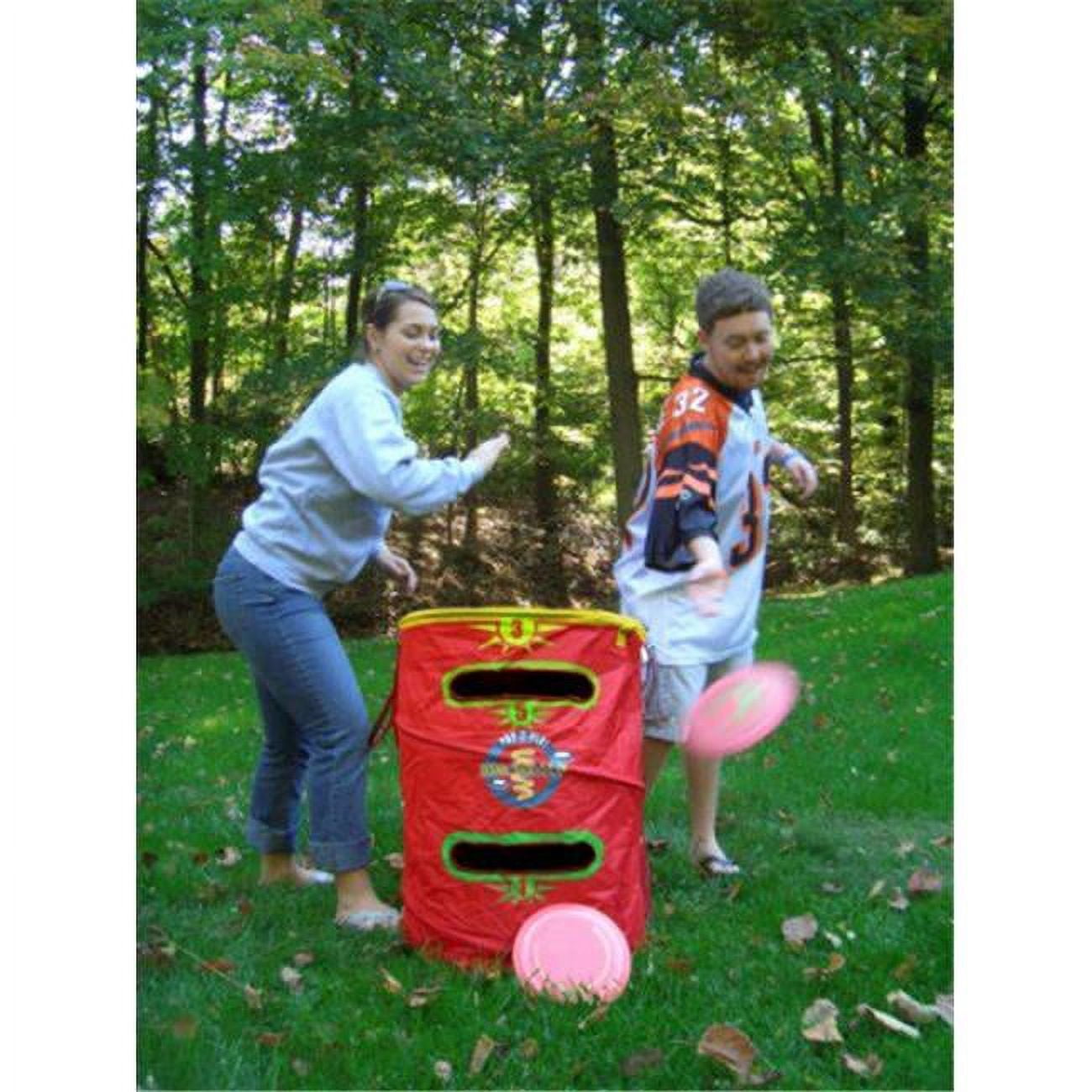 Pop-2-Play Disc Goalf Game for Kids, Portable Indoor & Outdoor Throwing ...