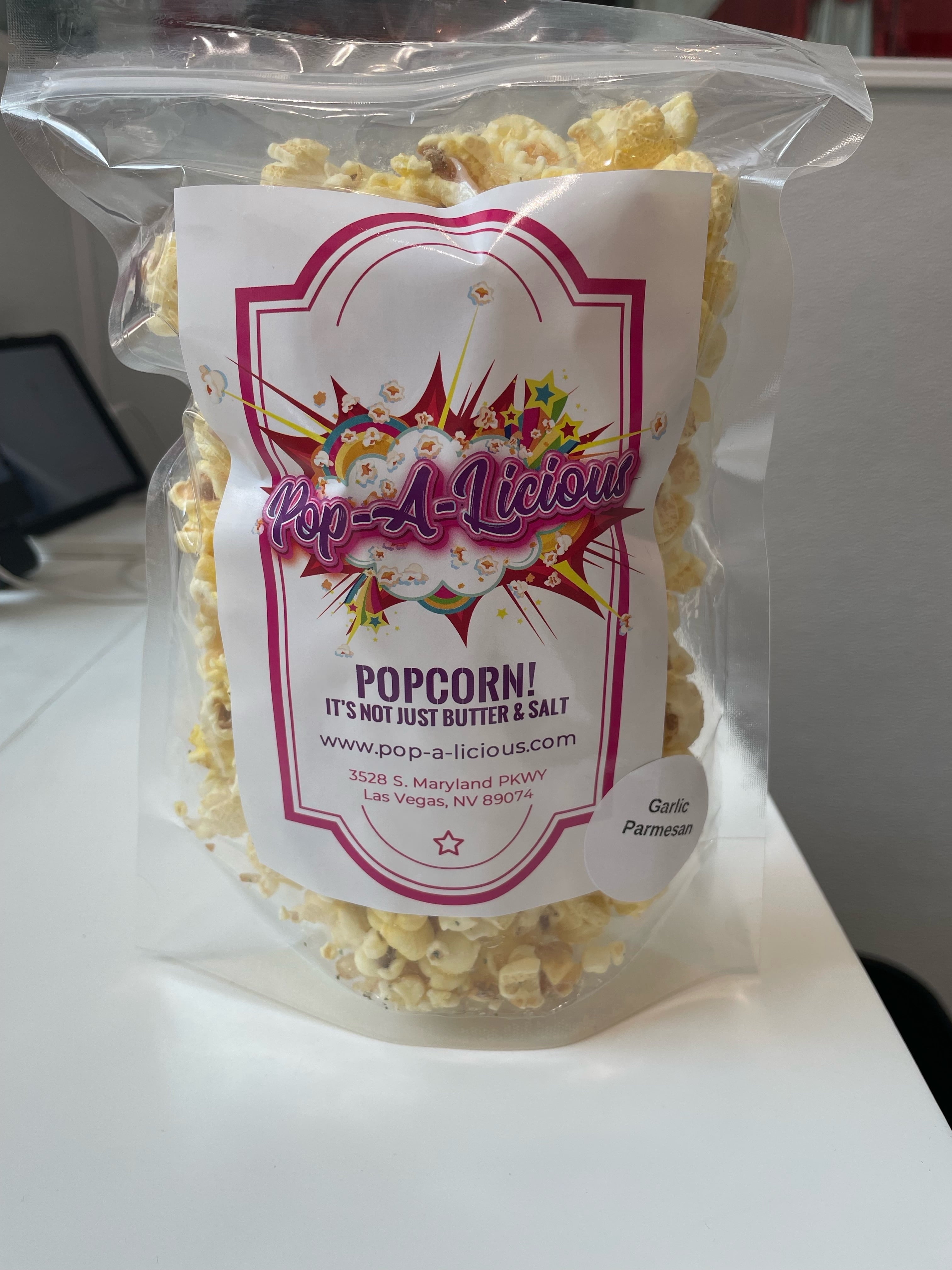 Pop-A-Licious Garlic Parmesan Popcorn - Walmart.com