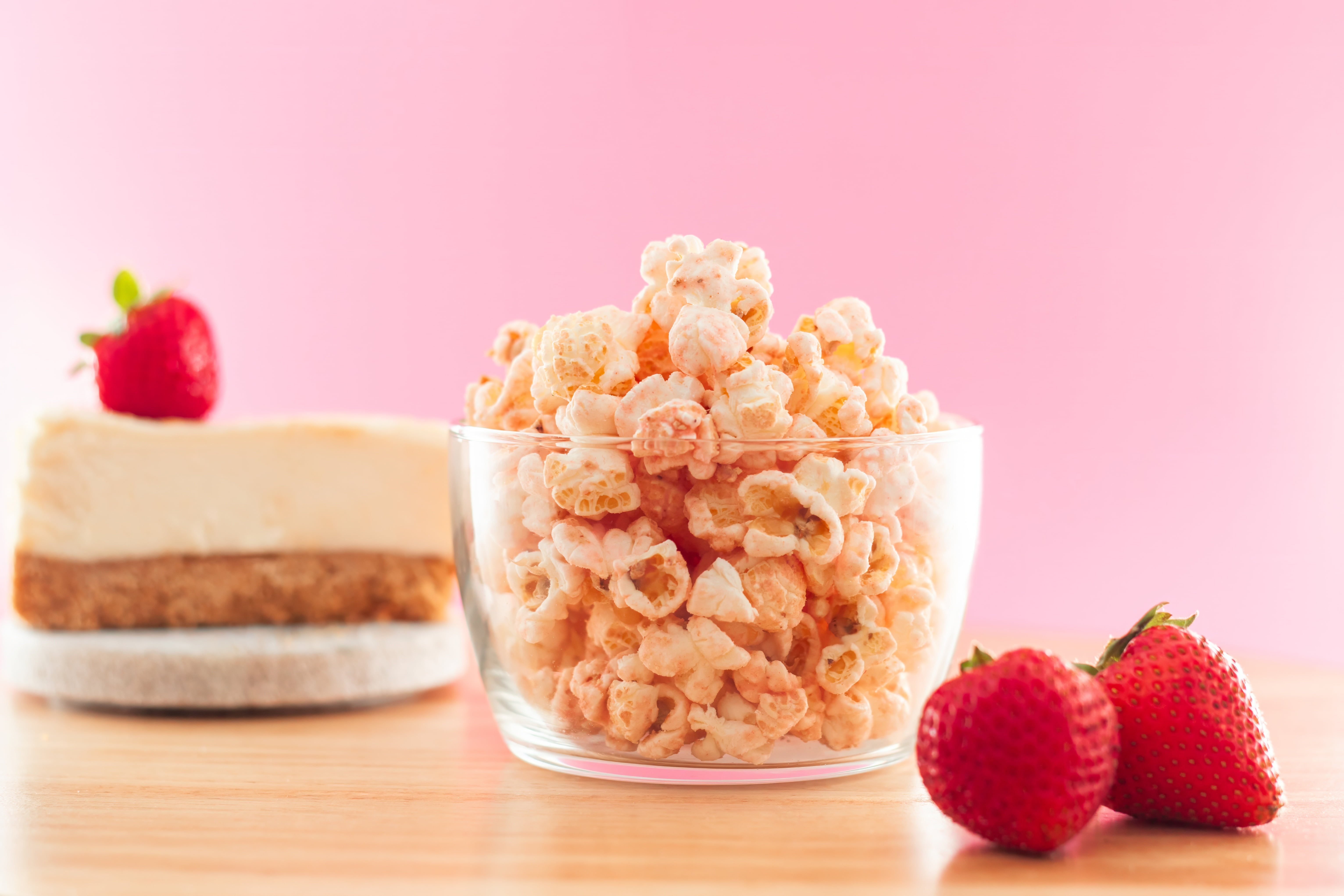 Pop-A-Licious Strawberry Cheesecake Popcorn - Walmart.com