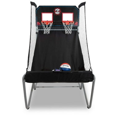 Pop-A-Shot PRO Dual Shot Arcade Basketball Game with Folding Ball ...