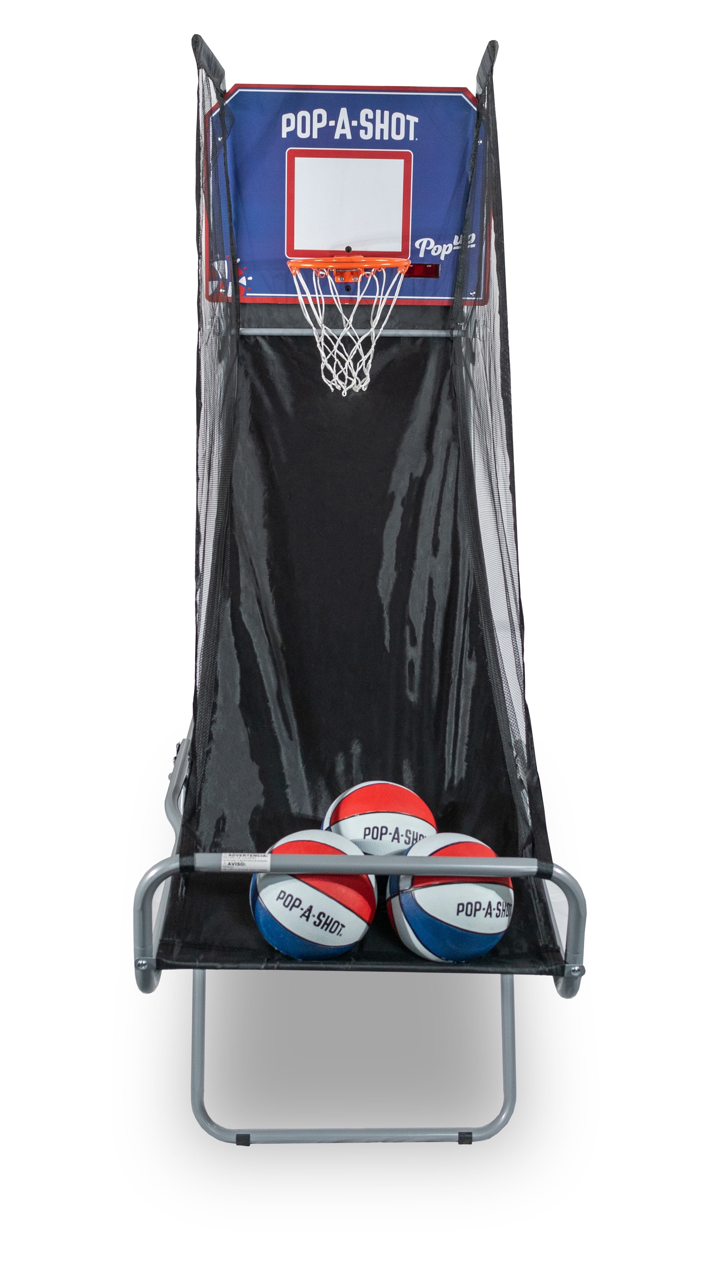 Pop-A-Shot Portable Basketball Arcade Game - Electronic Scoring ...