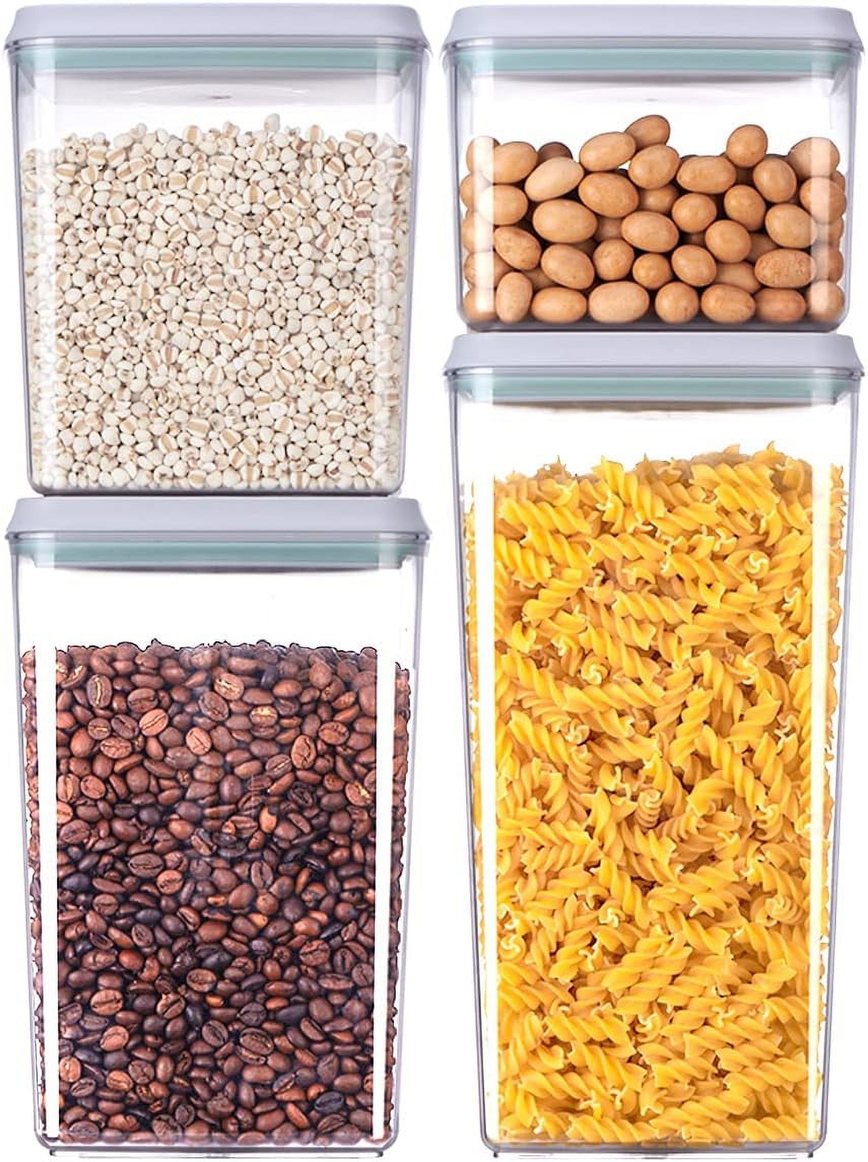 Pop Airtight Food Storage Containers with Lids - Stackable Kitchen ...