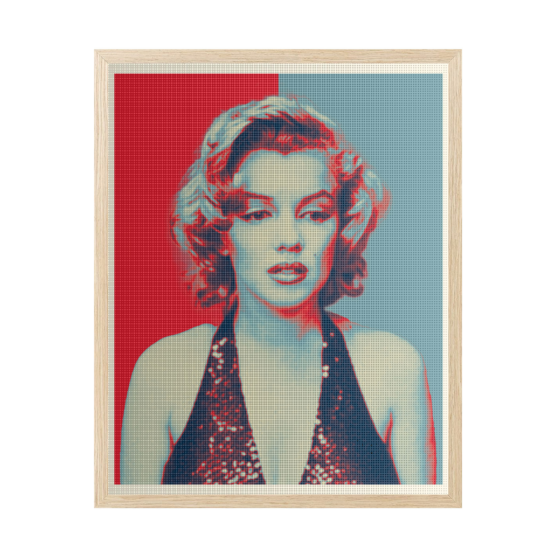 Pop Art I Love Marilyn Framed Pop Art Wall Decor Street Art For ...